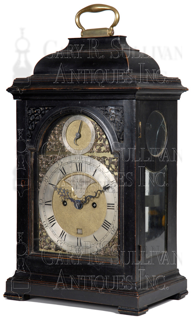 Thomas Pearsall Bracket Clock (New York, NY) - Clocks 006016 : Gary ...
